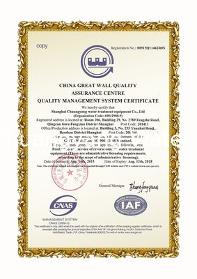 Reverse Osmosis Water Treatment Equipment for Sea Water Desalination