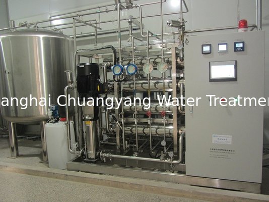 Pharmaceutical Use EDI Ultrapure / Pure Water Treatment Plant  FDA , USP , cGMP
