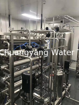 Double RO Device +EDI water treatment plant  in pharmaceutical industry