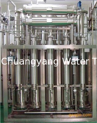 FDA , USP ,cGMP , 1000Liter / H distilled water machine For Water For Injection