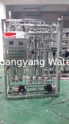 FDA , USP ,cGMP , 1000Liter / H distilled water machine For Water For Injection