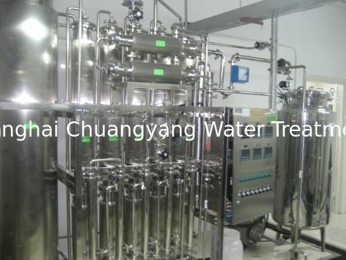 GMP FDA cGMP Multi effect distiller for water for injection in pharma