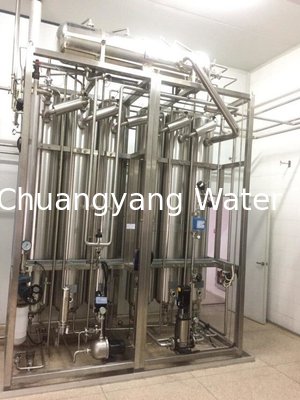 Multi effect water distillation machine For Water For Injection WFI