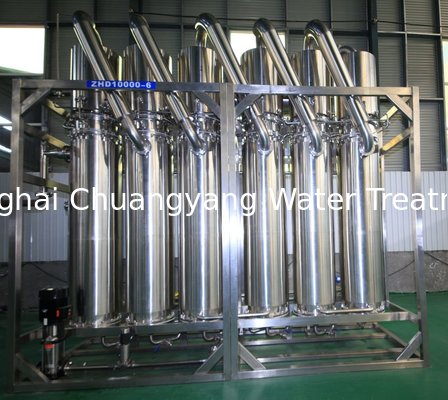 Distilled water machine manufacturer for injection water in Pharmaceutical