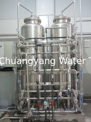 Double softener  Pasteurized Purified Water System for Pharmaceutical Equipment