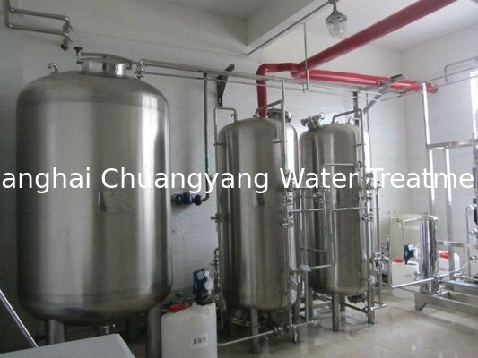 GMP Standard Double RO  Purified Water System for Pharmaceutical Equipment