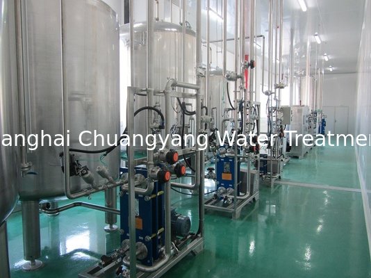 Full BPE Material Double RO EDI Purified Water System for Pharmaceutical
