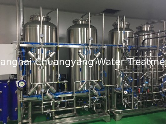 RO+EDI Purified Water System, Pharma and FDA Water, Reverse Osmosis, PW Generation System