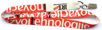 China OEM flat dyed sublimation printing neck lanyards,China factory heat transfer print lanyard supplier