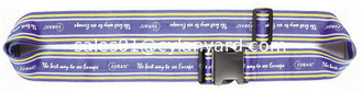 China China polyester luggage belt lanyards with lock, secure for your luggage bag, good value ! supplier