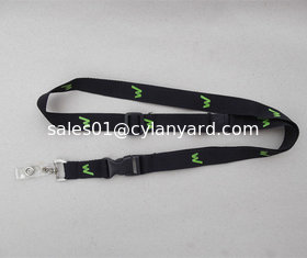 China Adjustable and detachable safety polyester neck lanyards,China lanyard factory cheap price supplier