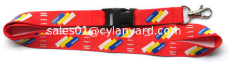 China Exquisite polyester neck lanyards for business events, screen printed logo, best value, supplier