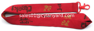 China Custom tailor polyester woven neck lanyard strap with jacquard weave logo,2*90cm,MOQ300pcs supplier