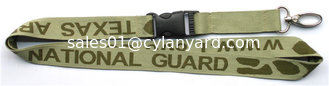 China OEM custom tailored polyester jacquard woven neck lanyard strap, 2*90cm, wholesale price, supplier