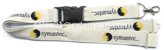 China Business promotion giveaways polyester jacquard woven neck lanyard strap,2*90cm, MOQ300pcs supplier
