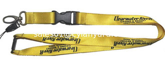 China Deluxe heavy duty nylon neck straps with plastic safety release buckle & cell phone holder supplier