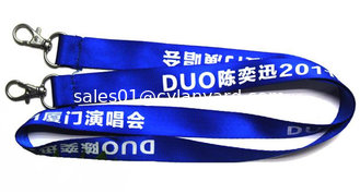 China Promotional gift nylon neck straps for ID card badge hanging holder, exquisite workmanship supplier