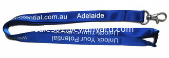 China Tailored flat nylon neck lanyards, bespoke flat nylon strap lanyards, business souvenirs supplier