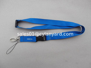 China Heat transfer colorful neck lanyard for badge holder, transfer print with dye sublimation, supplier