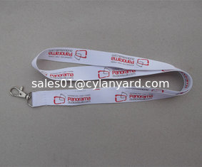 China Colorful and durable quality neck lanyards, heat transfer printed with dye sublimation, supplier