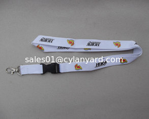 China Premium screen printed polyester safety neck lanyards for corporate branding promotion, supplier