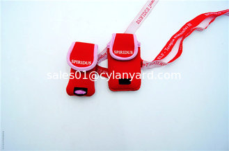 China Promtional gift Neoprene mobile phone pouch lanyards, neoprene phone pouch holder straps, supplier