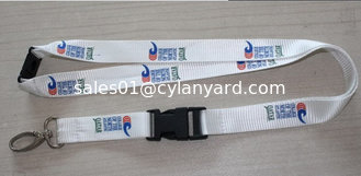 China Customized Imprinted nylon neck straps for ID badge holder, China nylon lanyard supplier, supplier