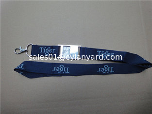 China Woven jacquard neck lanyard with metal bottle opener,metal bottle opener woven neck straps supplier
