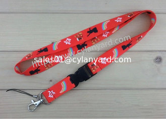 China Snowman design printing smart phone lanyards, wholesale Christmas designer neck lanyards, supplier