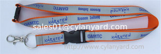 China Safety reflective neck lanyards, China high visibility reflective safety strap lanyards, supplier