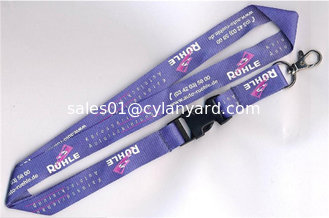 China China lanyard factory for cheap logo printed polyester lanyards small quantity wholesale, supplier