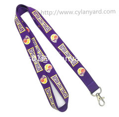 China Promotional neck lanyards with metal clasp hook, China lanyard factory for custom lanyards supplier
