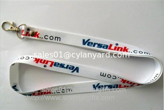 China Heat transfer print promotional lanyard with rivet, full color neck strap lanyards, supplier