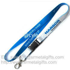 China Bespoke full color print strap lanyards, tailor made full color branding logo lanyards, supplier