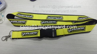 China Where to find double layered jacquard label overlay lanyard factory? small wholesale lot, supplier
