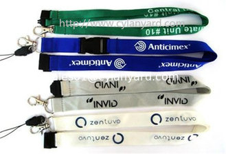 China Custom textile polyester neck band ribbons for cheap, textile neckband lanyards, supplier