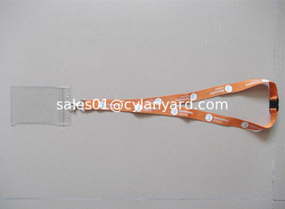 China Lanyards and straps for plastic name badge sleeve holder, supplier