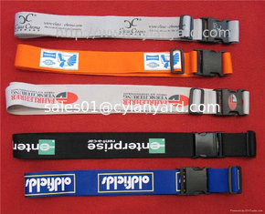 China security travel belt strap for suitcase, heavy duty belt lanyards, supplier