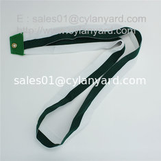 China Stripe polyester lanyard to medal, sports medal lace ribbon supplier