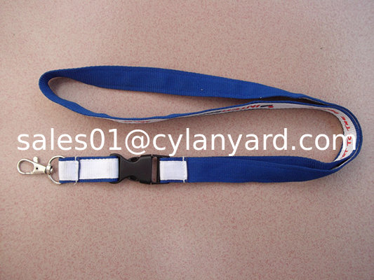 Sports medal holder lanyards,polyester double layered stitches neck lanyards,China factory supplier