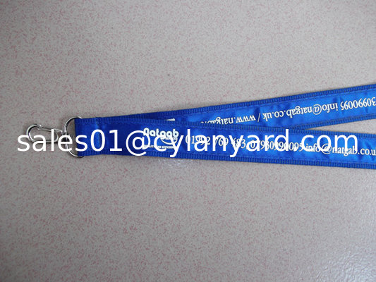 Premium polyester satin neck lanyards, polyester and satin ribbon stitched neck staps, supplier