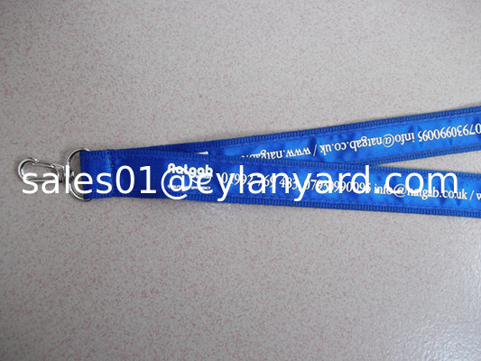 Premium polyester satin neck lanyards, polyester and satin ribbon stitched neck staps, supplier