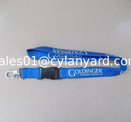 Premium polyester & jacquard ribbon stitched neck lanyards,high grade double layer lanyard supplier