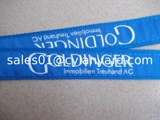 Premium polyester & jacquard ribbon stitched neck lanyards,high grade double layer lanyard supplier