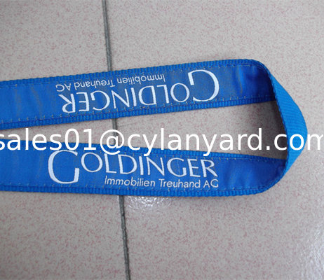 Premium polyester & jacquard ribbon stitched neck lanyards,high grade double layer lanyard supplier