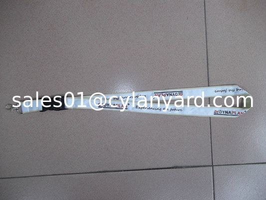 Customized corporate logo satin layered lanyards, China lanyard factory for neck lanyards, supplier