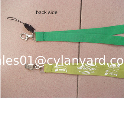 Customized simple flat polyester lanyards,cheap price polyester neck lanyards, great value supplier