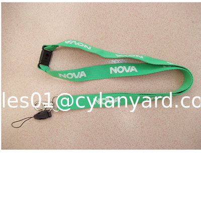 Customized simple flat polyester lanyards,cheap price polyester neck lanyards, great value supplier