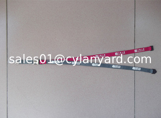 Customized simple flat polyester lanyards,cheap price polyester neck lanyards, great value supplier