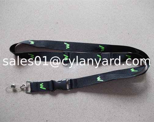 Corporate logo polyester safety lanyards, China lanyard supplier for cheap neck straps supplier